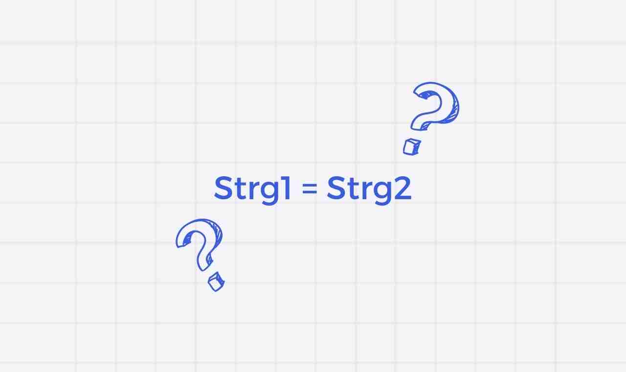 Program to compare two strings | Talent Battle