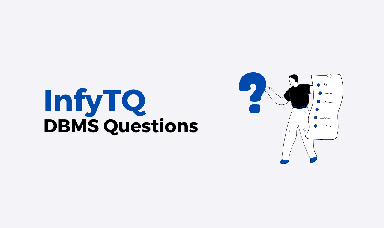 InfyTQ DBMS Questions | Talent Battle