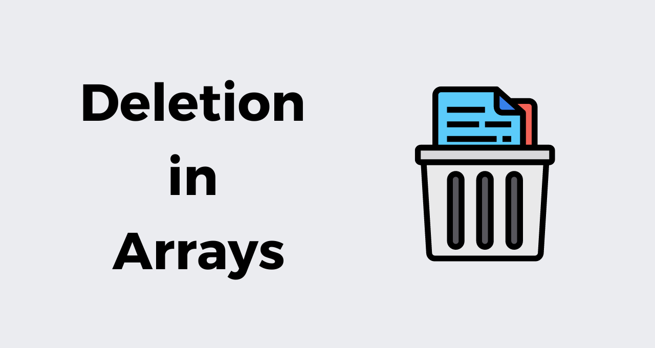 Deletion in Arrays | Free Data Structures Course - Talent Battle